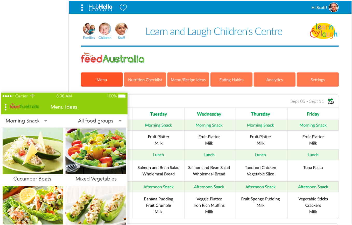 Weekly Menu Template For Daycare For Your Needs